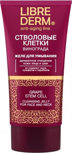 LIBREDERM Стволовые клетки винограда желе для умывания Anti-Age, 150 мл