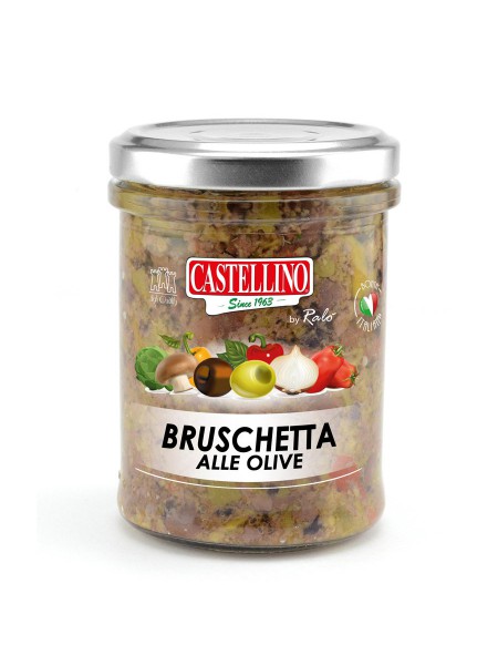 Соус Брускетта из оливок. Castellino