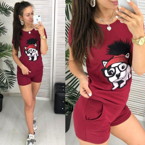 Костюм (шорты и футболка). Киргизия