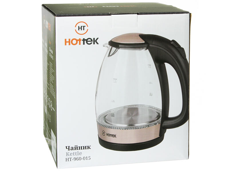 Чайник электрический 1,7л HOTTEK HT-960-015