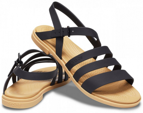 обувь для взрослых Crocs Tulum Sandal W Black/Tan