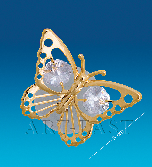 AR-3026 Фигурка на липучке Бабочка мал. (Юнион). АртИст