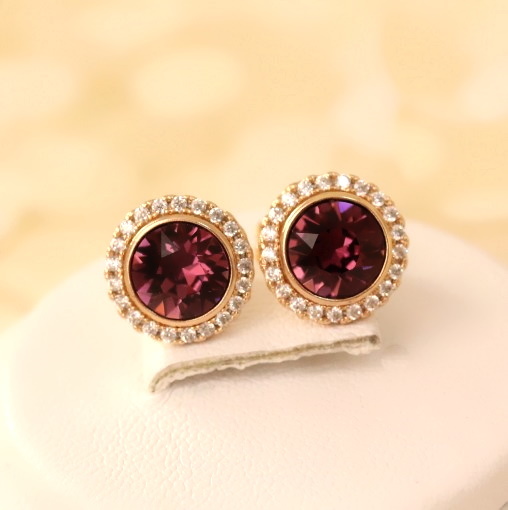 Серьги-гвоздики Swarovski Н01-8382