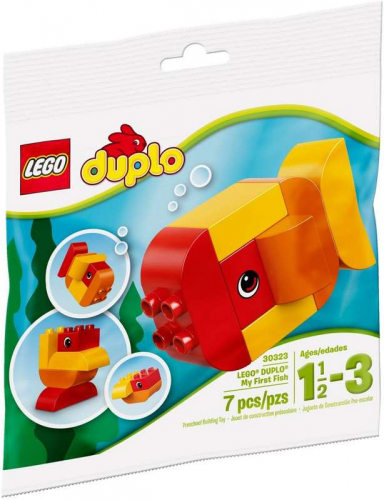 LEGO Duplo. 30323 Моя первая рыбка Лего. Игрушки LEGO