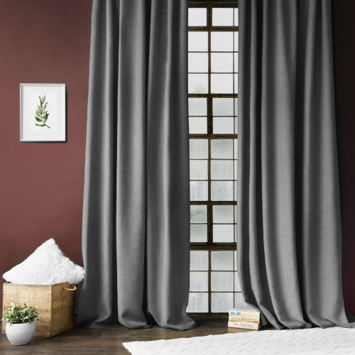 Комплект штор с подхватами Джерри, серый (bl-200376-gr). Россия