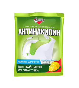 Золушка Антинакипин для пластиковых чайников, 75 г