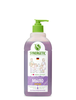 Synergetic Мыло жид. д/мытья рук и тела ЛАВАНДА 105054 0,5л (дозатор)