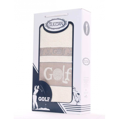 Набор полотенец DNZ Gulcan GOLF Cotton 70Х140 по 1 №52. turktex