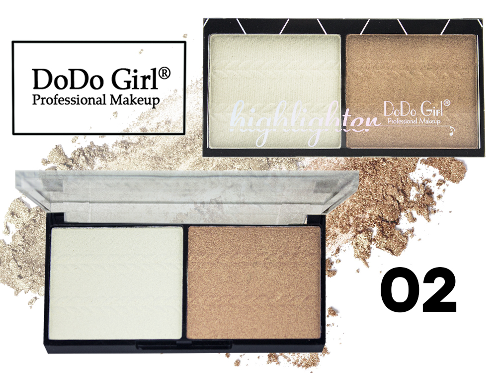 Хайлайтер DO DO GIRL Highlighter, 2 цвета, ТОН 02