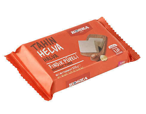 Кунжутная халва с пюре из фундука. Koska