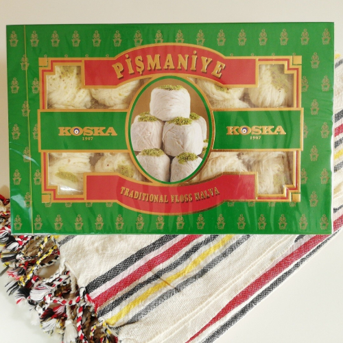 Халва пишмание с фисташками. Koska