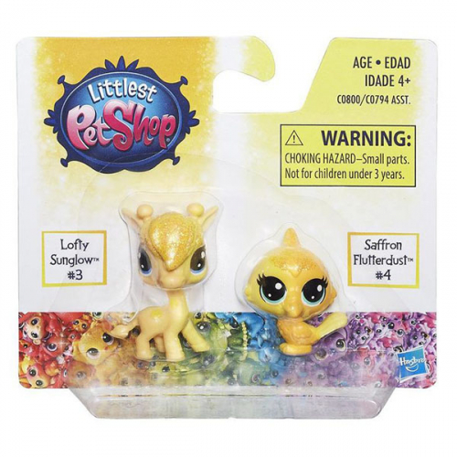 Игрушка Hasbro LPS радужная колллекция 2 радужных пета. HASBRO АКЦИЯ