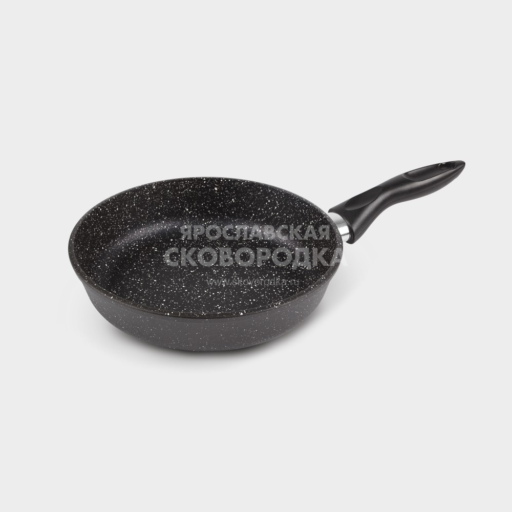 Кастрюля 4л. Ярославская сковородка, Ярославна, Mr. Сковородкин ЧЕРНЫЙ