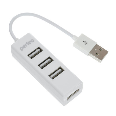 Разветвитель Perfeo (PF-HYD-6010H) White 4 порта USB (PF_A4526)