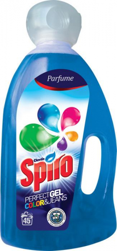 Spiro Color-- Гель с ланолином для стирки цветных тканей 3150 мл