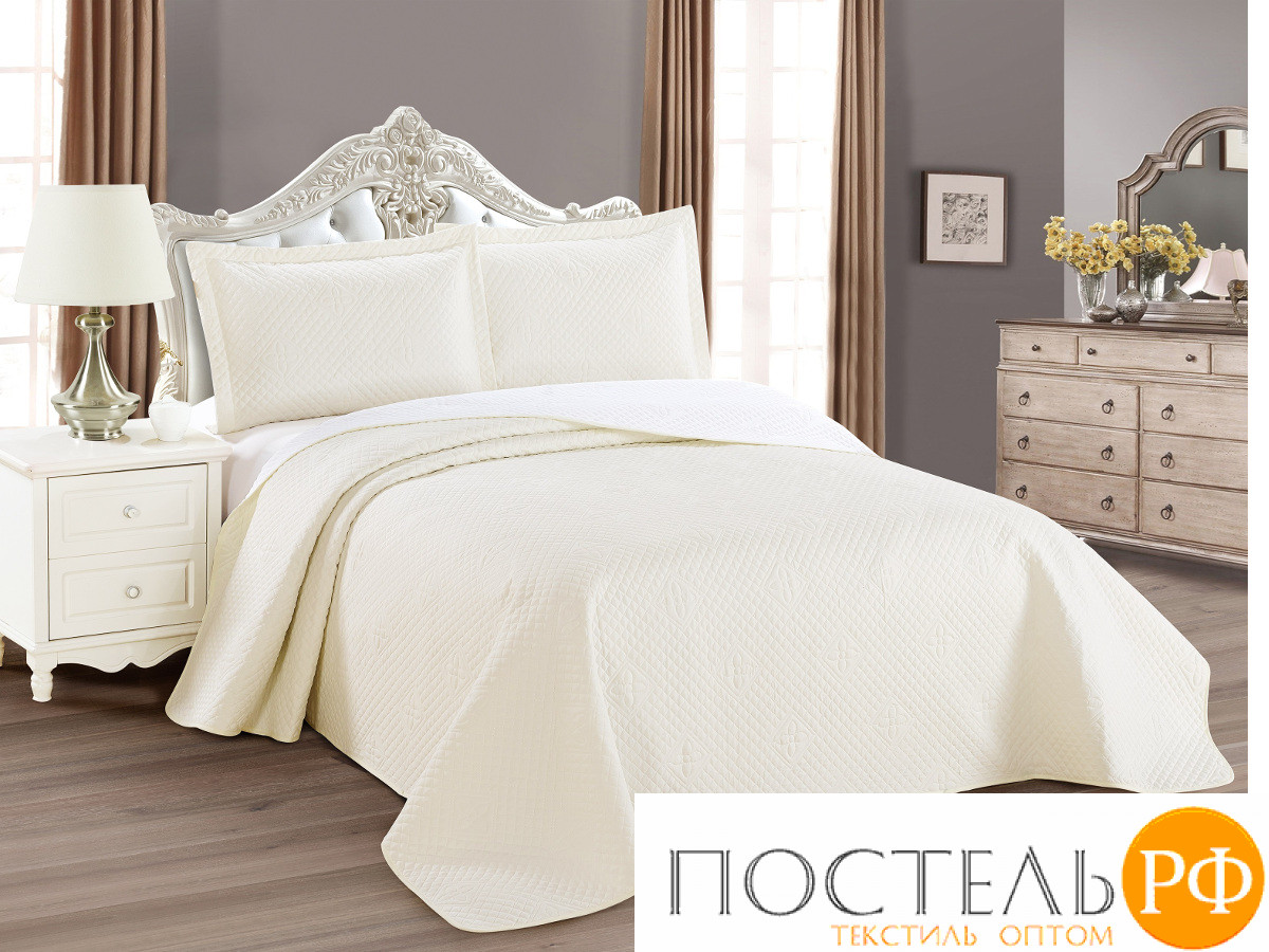 Покрывало Cleo LUNA 240*260 50*70+5*2 240/003-LN. Покрывала Cleo