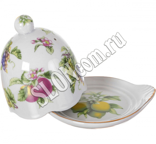 Лимонница с крышкой D 10 см.H12 см. sloncom