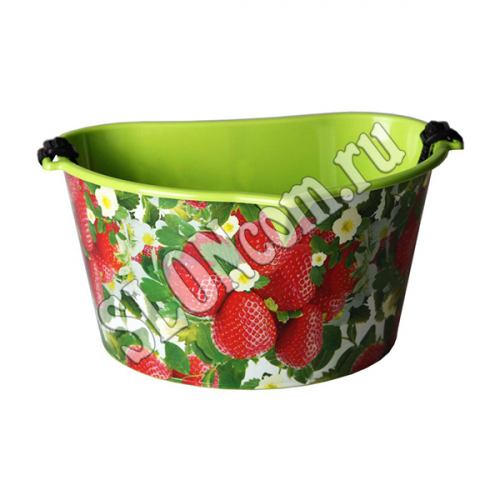 Емкость для сбора ягод Клубничка 3л. sloncom