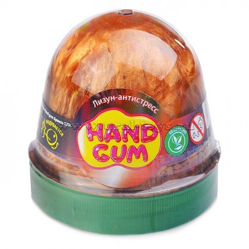 Лизун-антистресс ТМ Mr.Boo Hand gum Бронза 120 г. LOVIN`DO