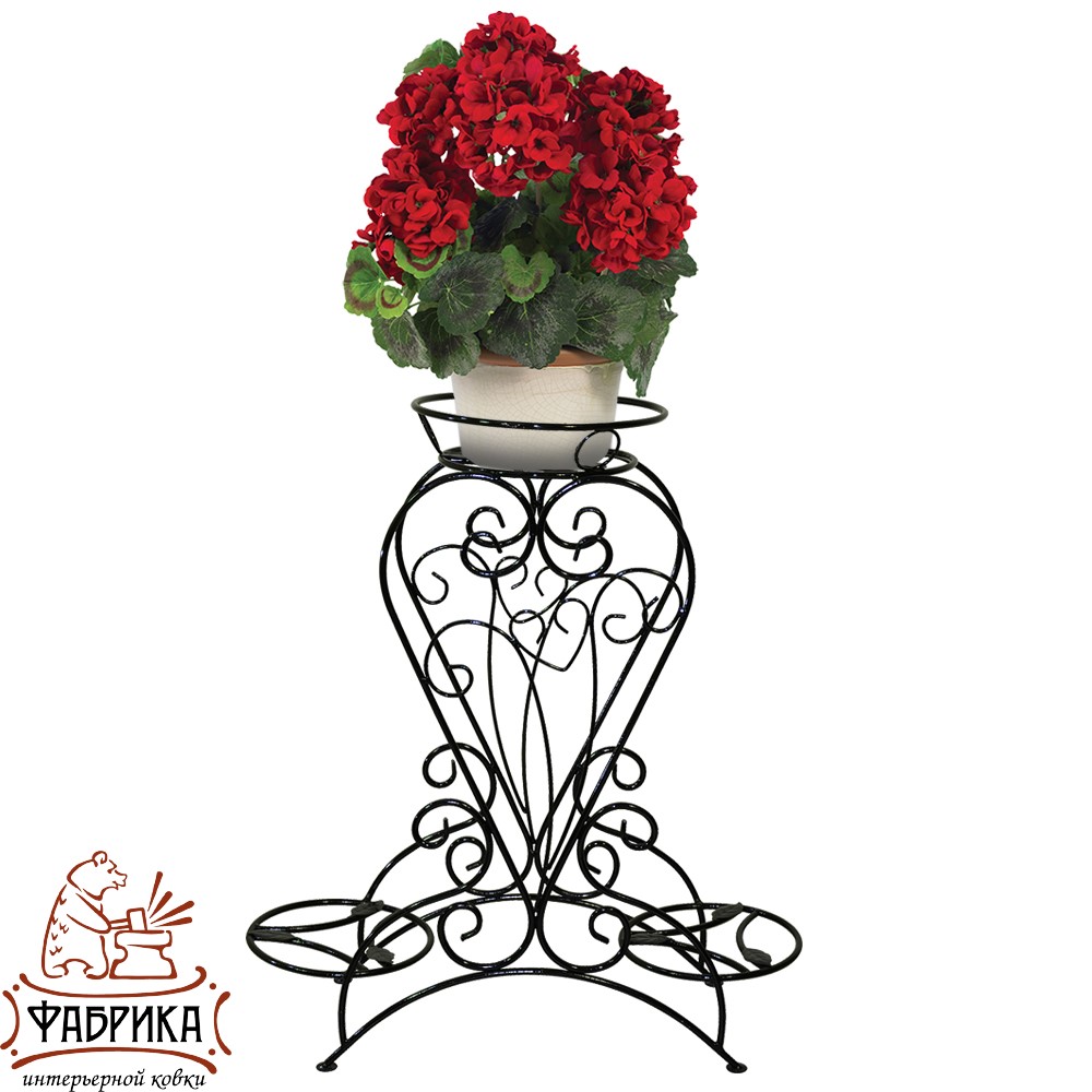 Подставка для цветов Классика 10-403. Фабрика ковки