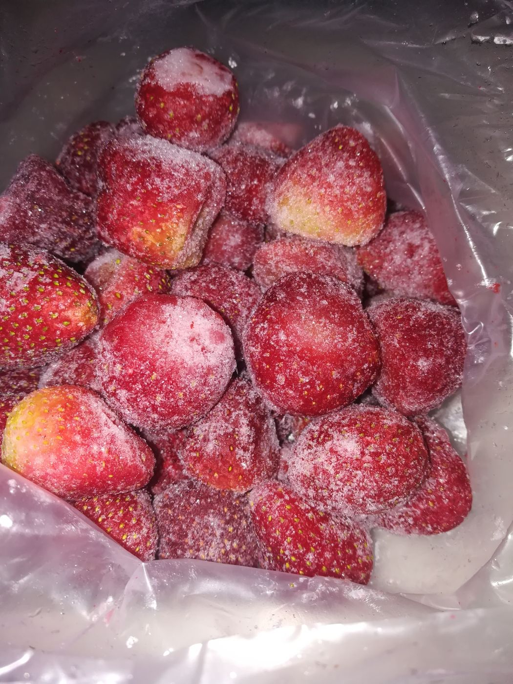 Клубника шоковая заморозка