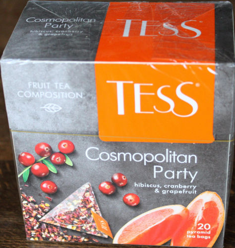 TESS. COSMOPOLITAN PARTY (травяной) карт.пачка, 20 пирамидки
