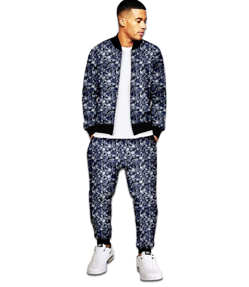 Костюм мужской с бомбером Камуфляж 5