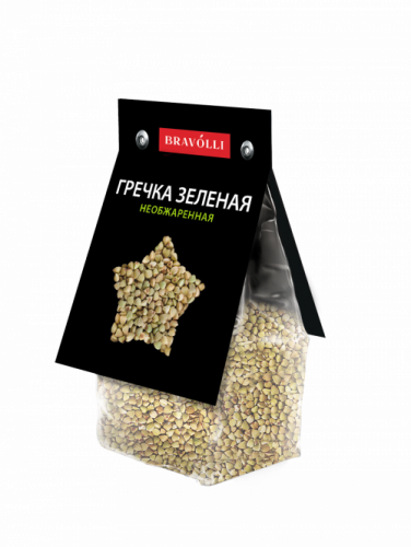 Греча зеленая Bravolli! 350г