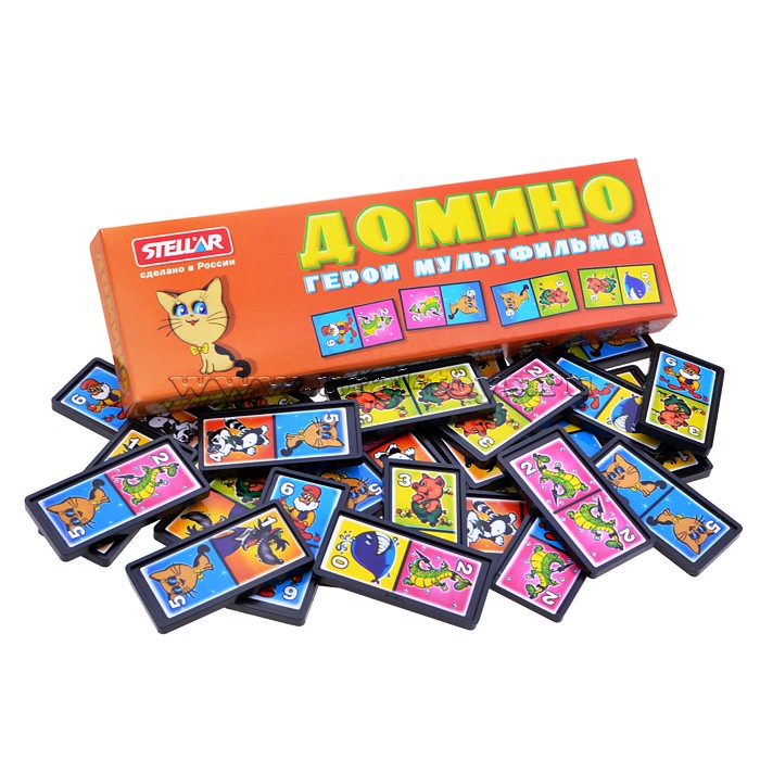 Домино №4 Герои мультфильмов 2