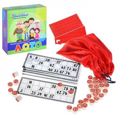 Настольная игра Лото семейное