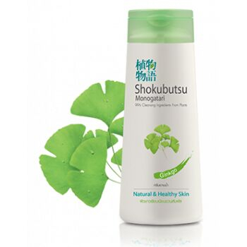 [LION] Shokubutsu Крем-гель для душа Гинкго, Ginkgo, 200 мл.