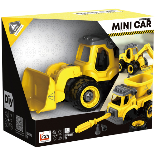 Lei Meng Игровой набор-конструктор Техника строителей: Бульдозер (13,5 ...