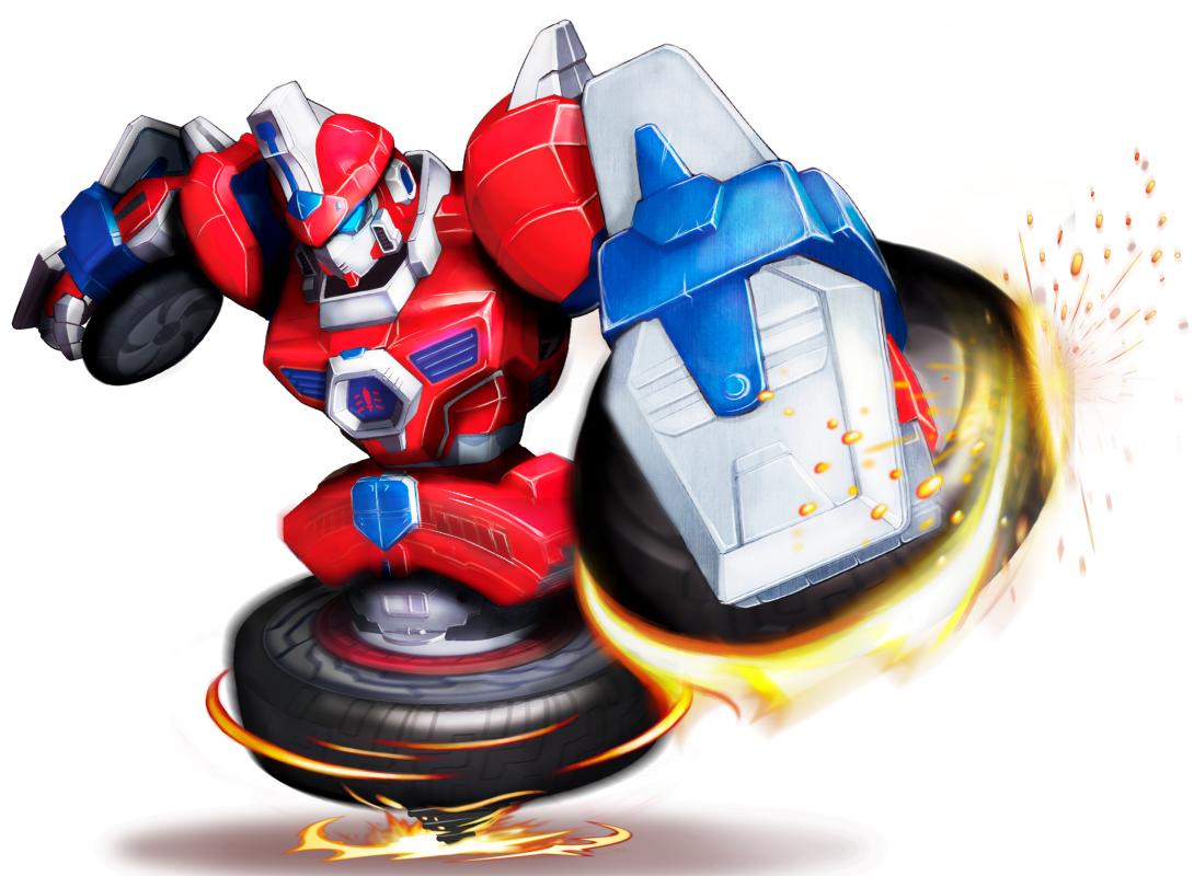 Набор волчков-трансформеров 2-в-1 Spin Racers