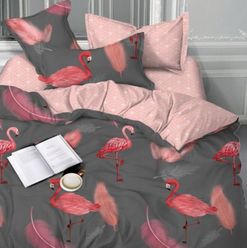 Евро сатин на резинке 107 SHZY Орхидея