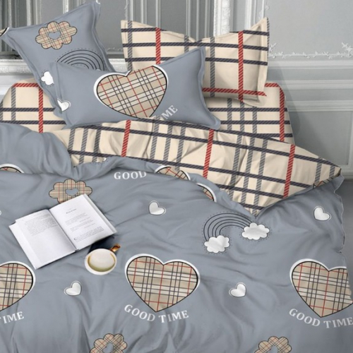 Евро сатин на резинке 1807 SHZY Орхидея