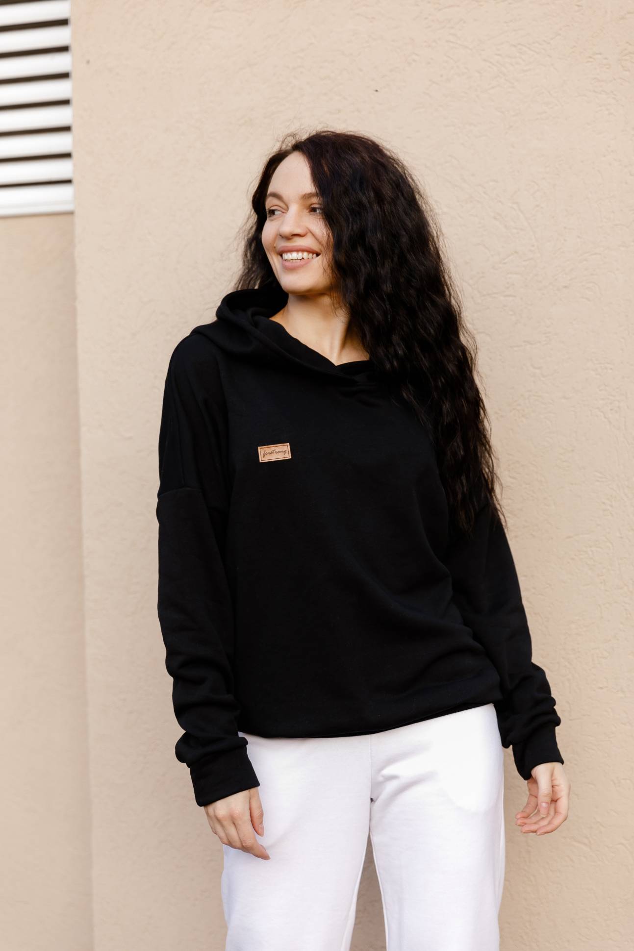Толстовка Basic Oversize Black. FORSTRONG