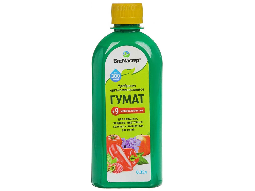 Купить Гумат+9 микроэлементов 0,35л Био-Мастер