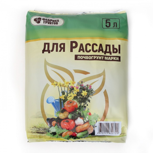 Почвогрунт Для рассады, 5 л