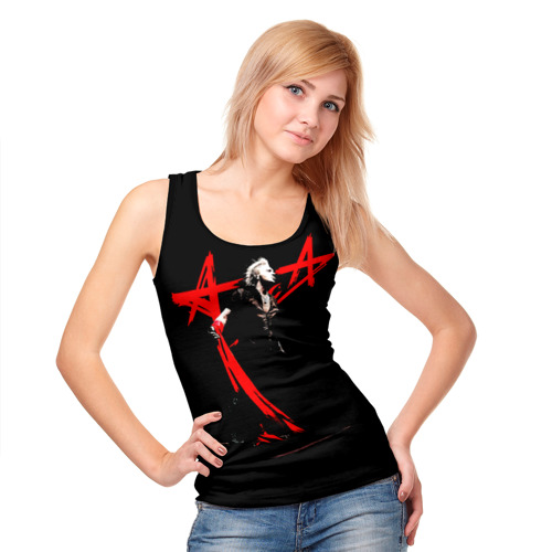 Женская майка 3D «Алиса - Константин Кинчев». vsemayki