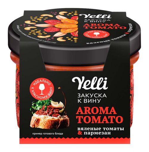 Закуска к вину AROMA TOMATO Yelli 100г. Соусы, пасты, заправки