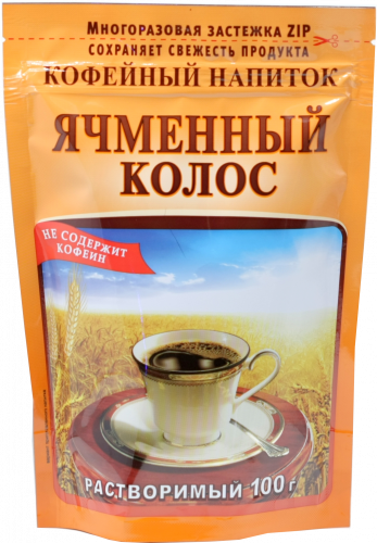 Вокруг света. Кофейный напиток Ячменный колос 100 гр. мягкая упаковка