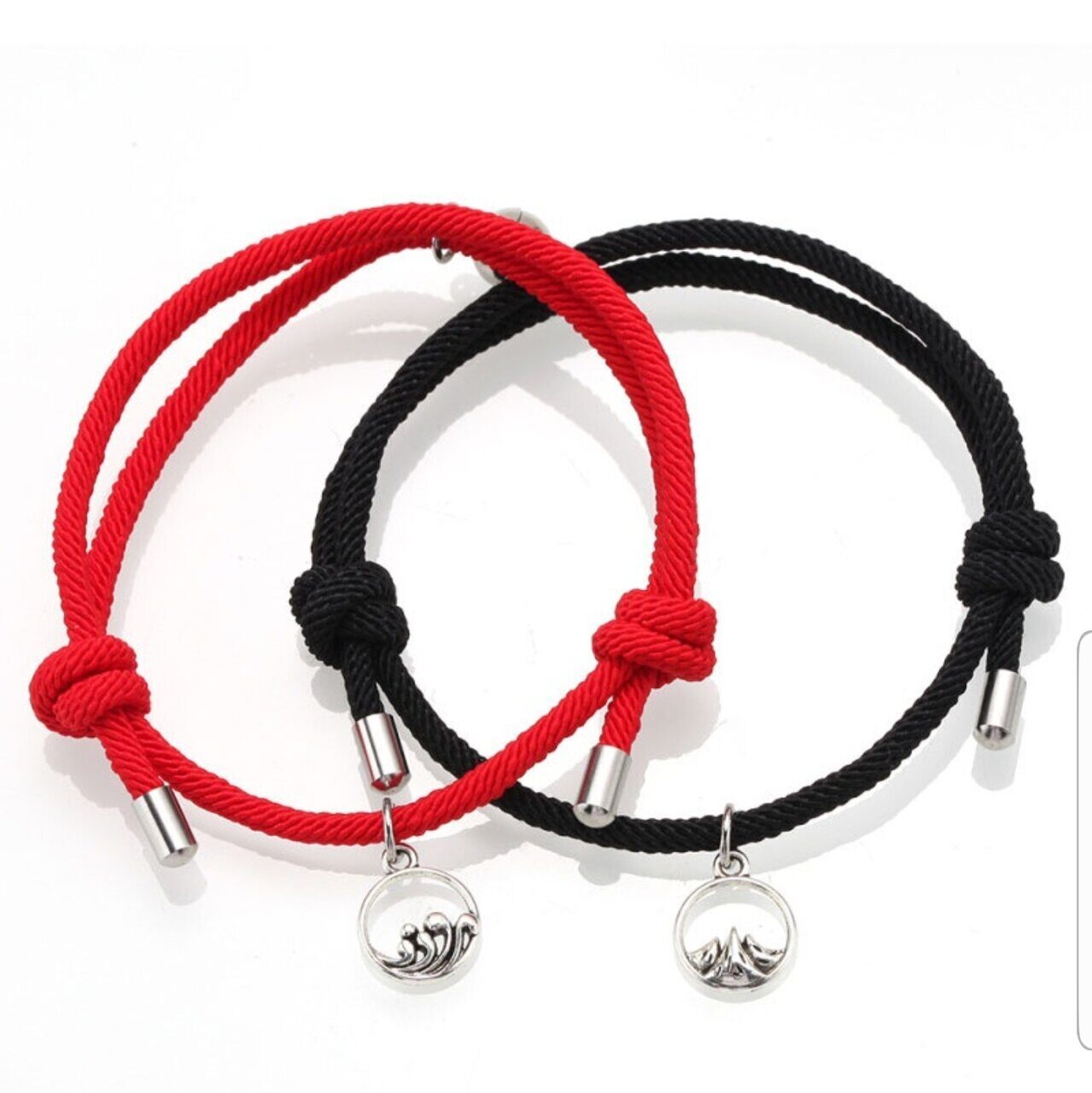Парные магнитные браслеты, кулоны для двоих. zlatto-jewelry