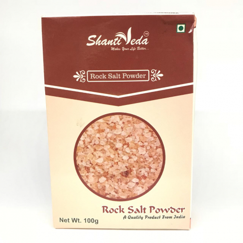 Rock Salt Powder Shanti Veda (Каменная соль молотая Шанти Веда) 100 гр