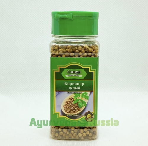 Кориандр целый Ganga Foods (Ганга Фудс) 110 гр
