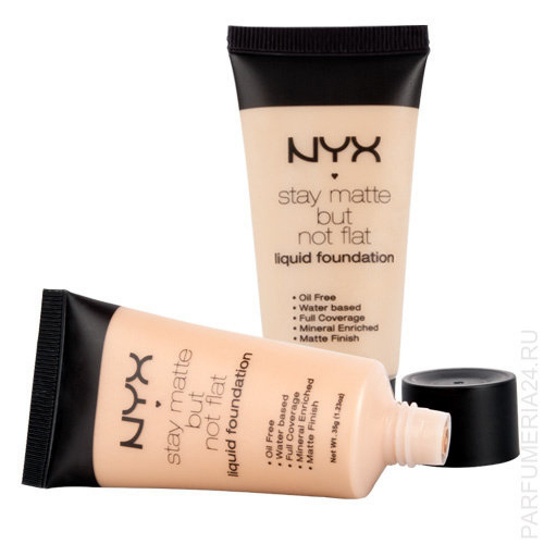Тональный крем NYX Stay Matte But Not Flat liquid foundation 35g №2 копия