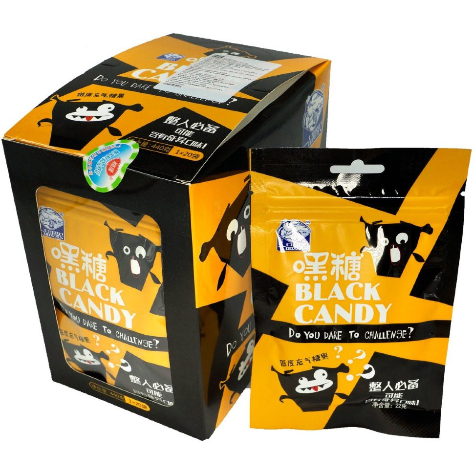 Конфеты Black Candy С ПЕРЦЕМ (20шт*22гр)