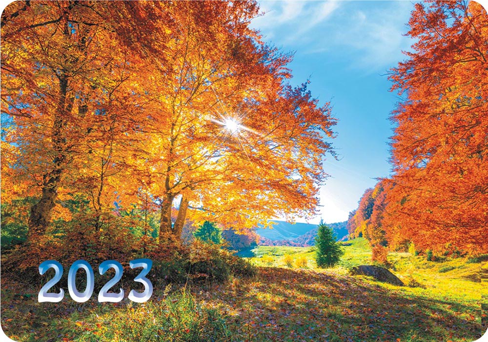 Карманный календарь на 2023 год Природа КГ 23 227