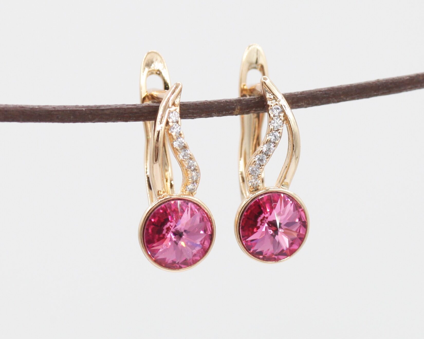 Серьги кристаллами Swarovski. VelVett
