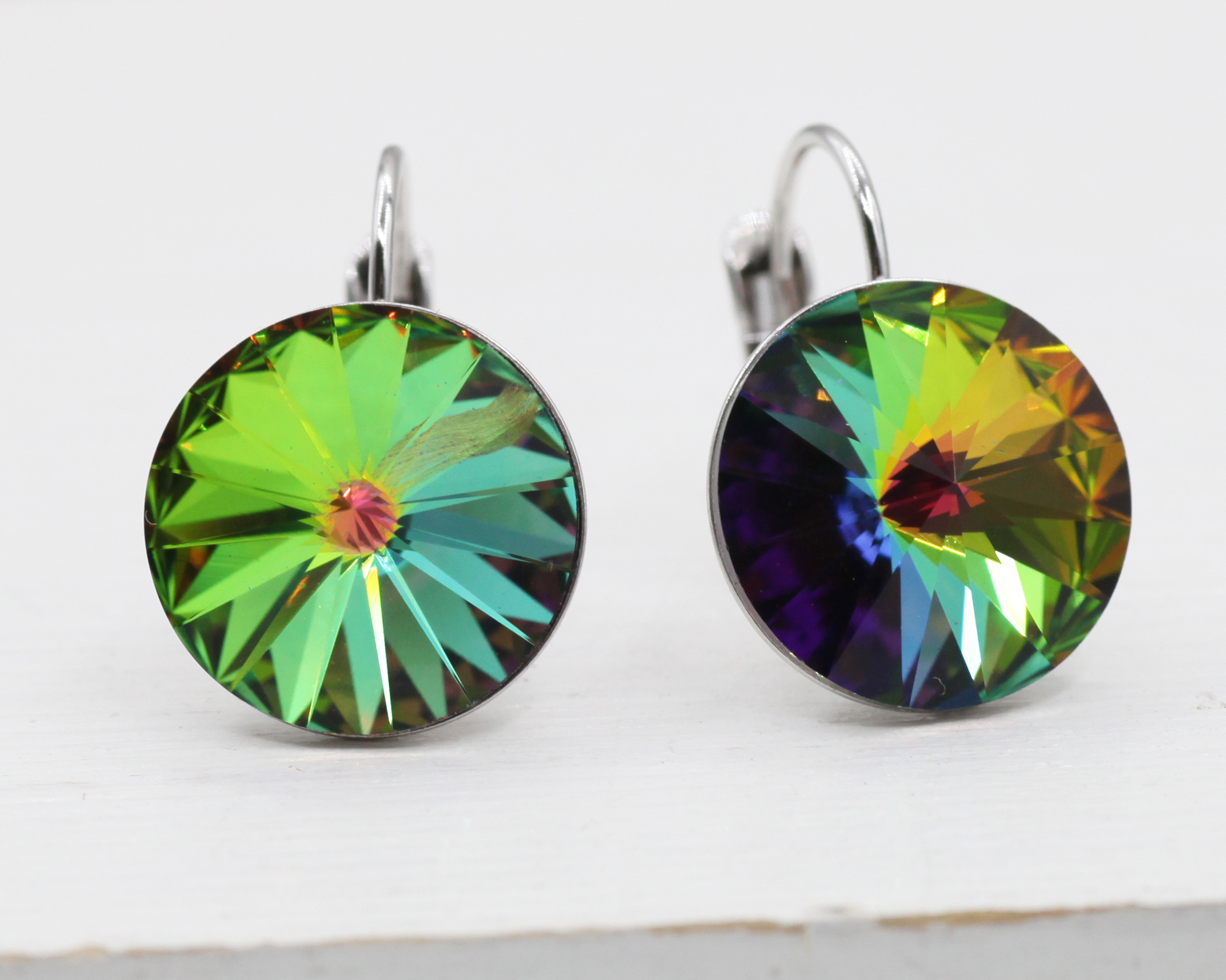 Серьги с кристаллами Swarovski. VelVett