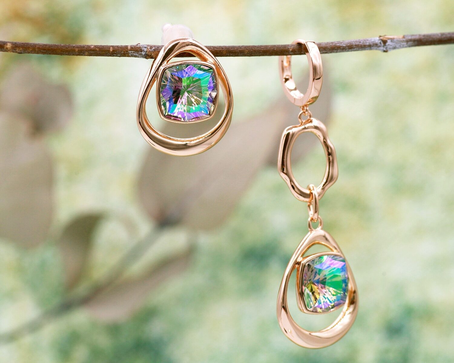 Серьги с кристаллами Swarovski. VelVett